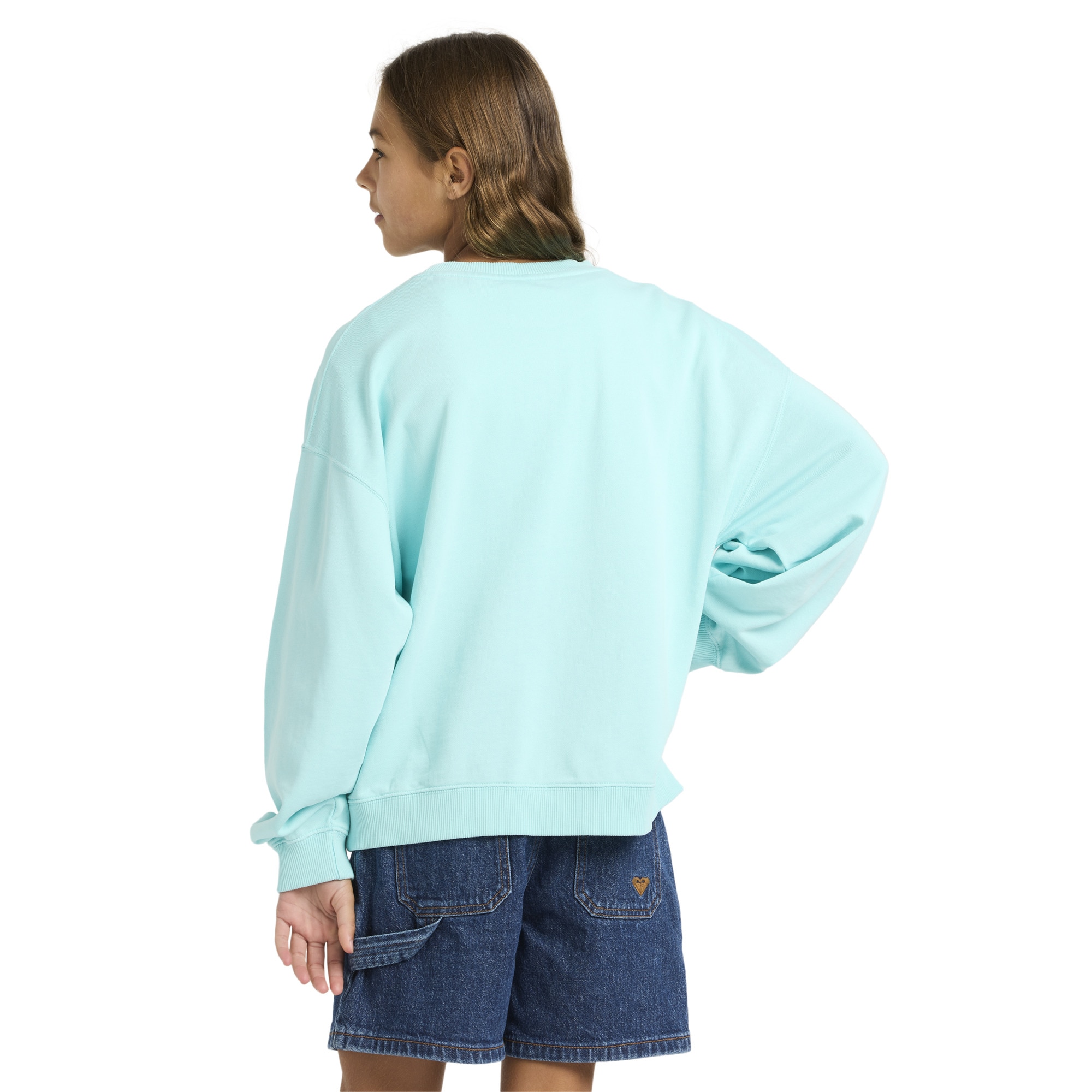 Sudadera de niños Lineup Terry Roxy Azul claro · El Corte Inglés