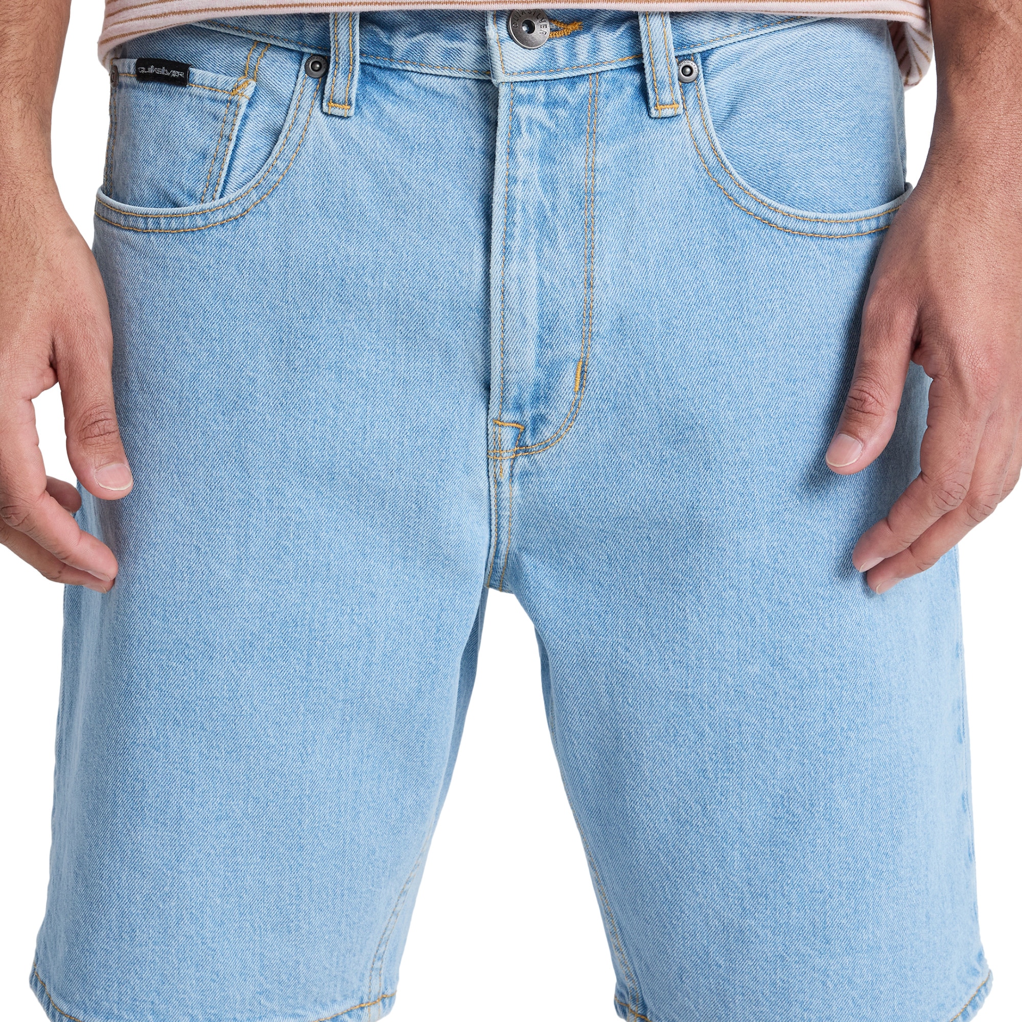 Pantalón corto vaquero de hombre Quiksilver Regular Quiksilver Azul ...