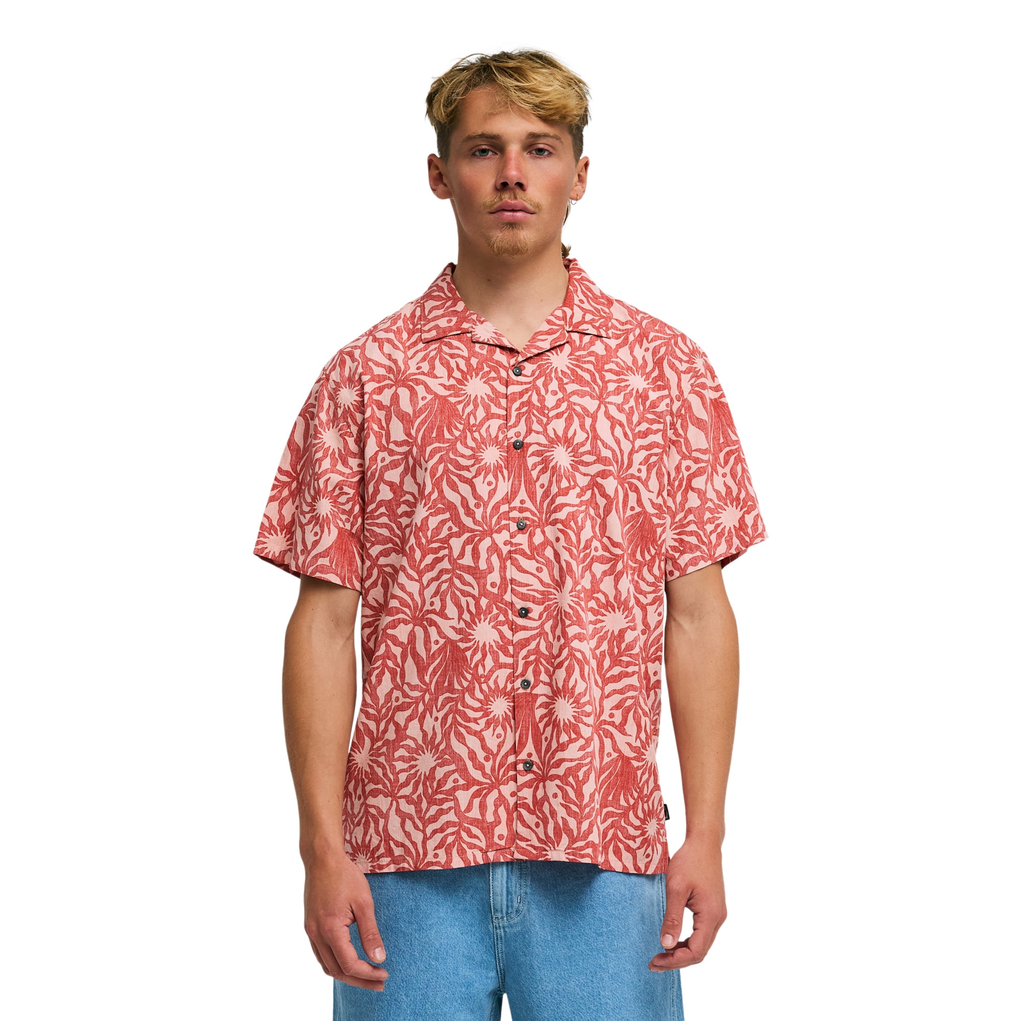 Camisa de hombre Vacay Billabong Rosa · El Corte Inglés