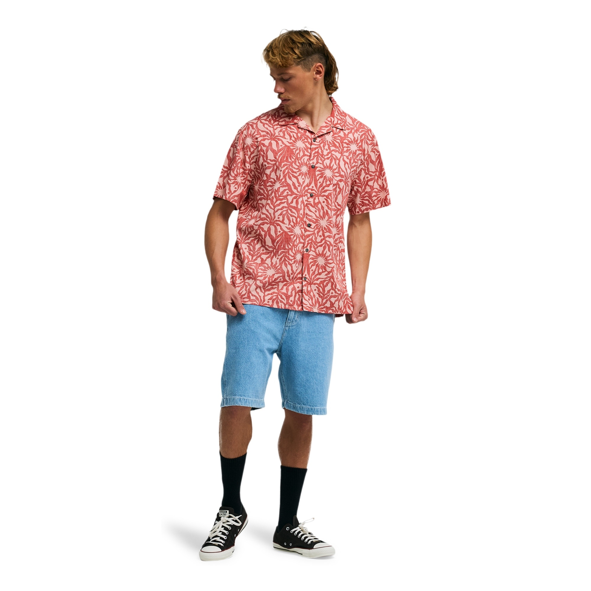 Camisa de hombre Vacay Billabong Rosa · El Corte Inglés