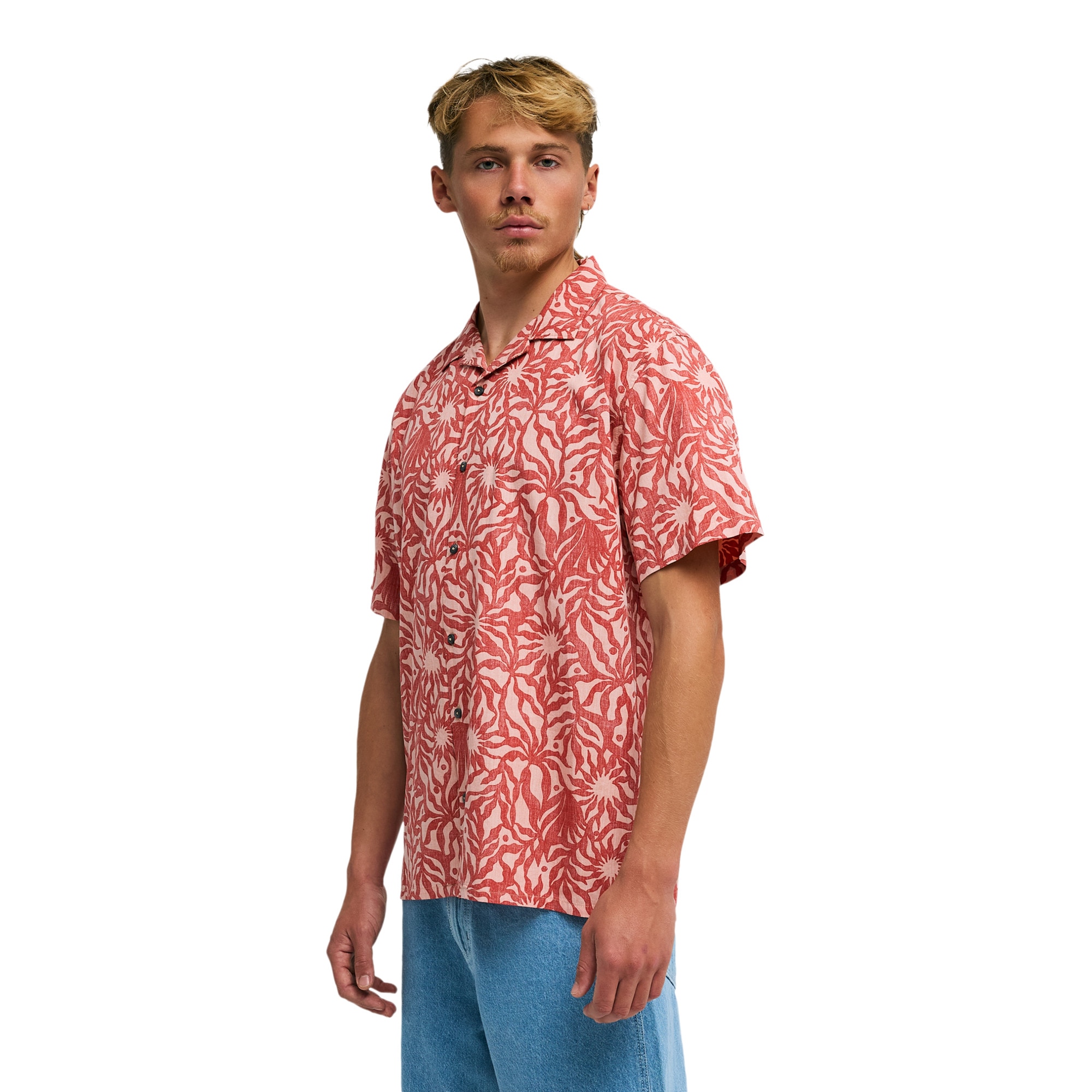 Camisa de hombre Vacay Billabong Rosa · El Corte Inglés