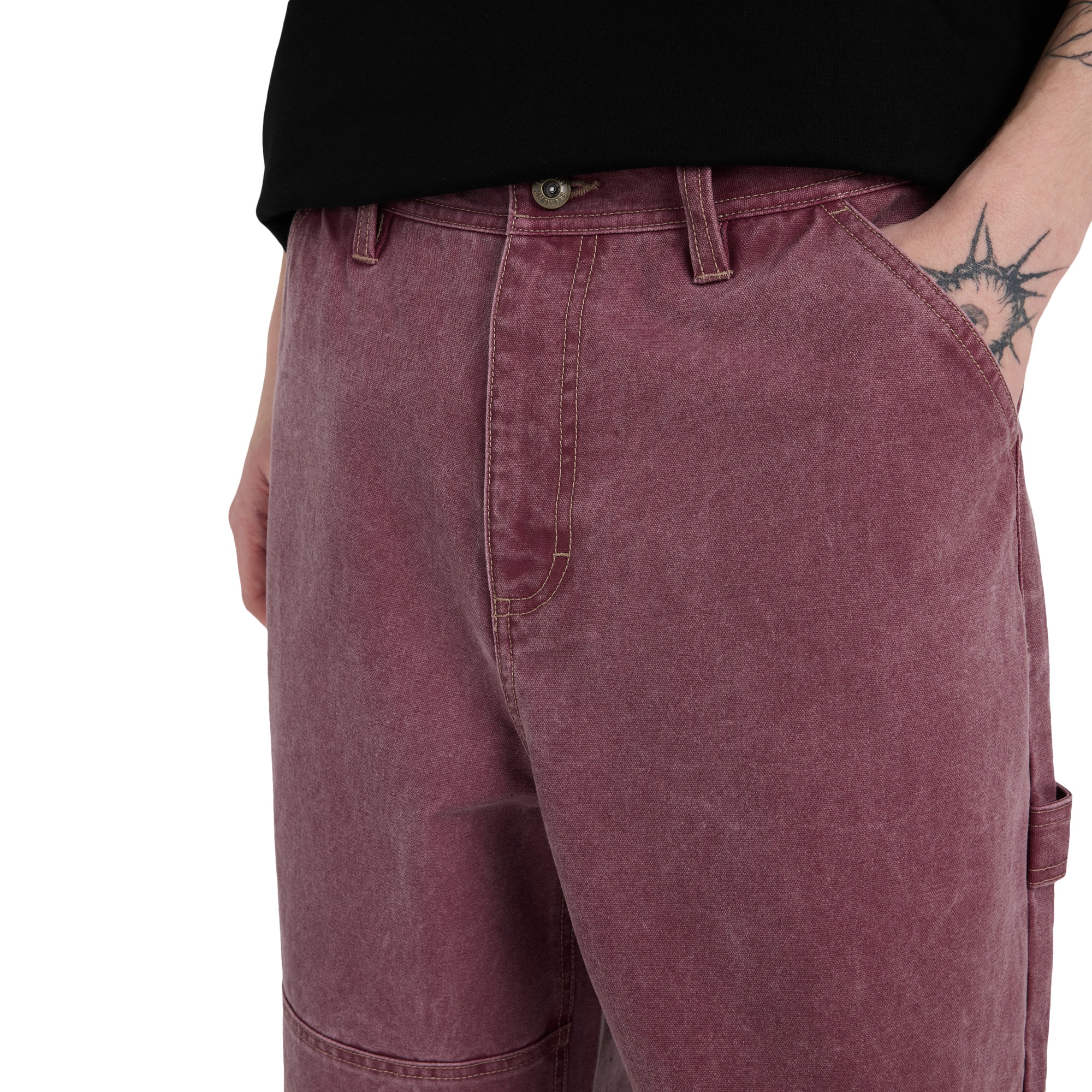 Pantalón de hombre Big Carpenter Canvas Element Morado · El Corte Inglés