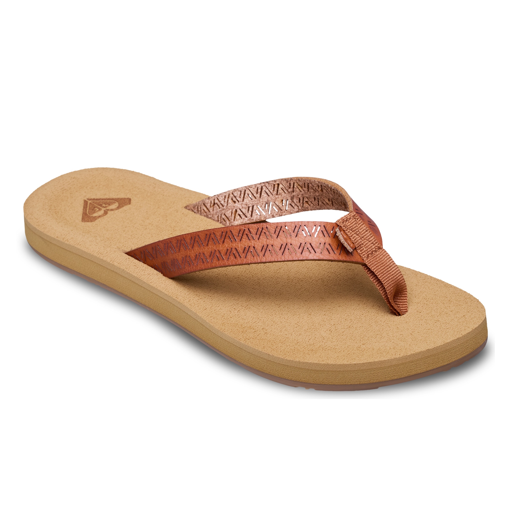 Chanclas de mujer Porto Motif Roxy Beige · El Corte Inglés