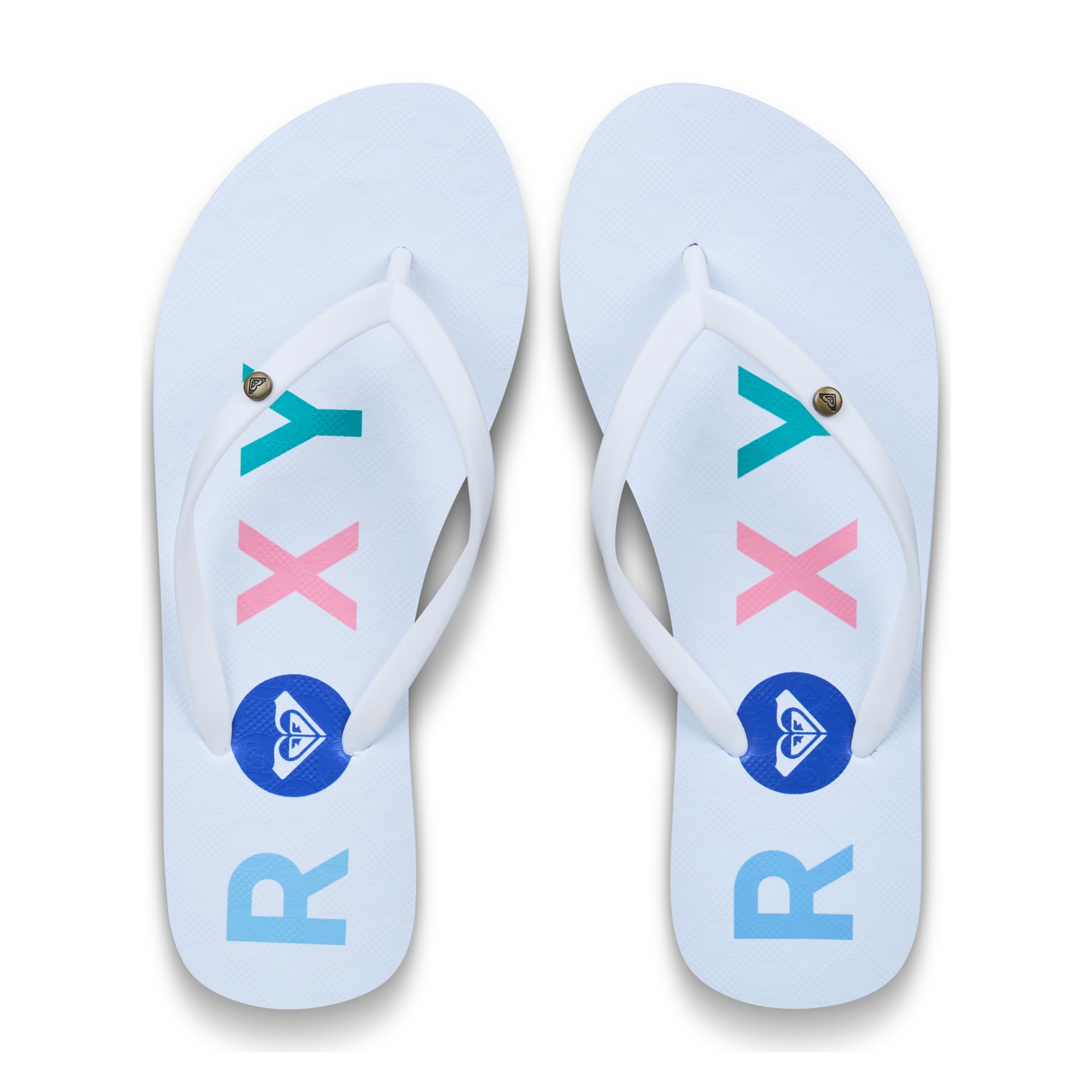 Chanclas de mujer Sandy Roxy Blanco · El Corte Inglés
