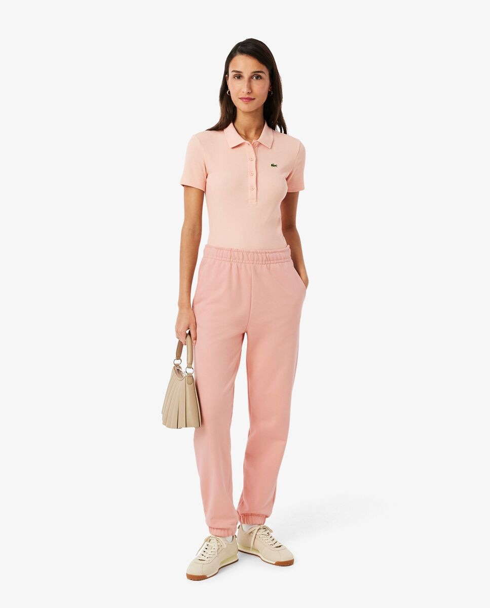 Pantalón de mujer de chándal de felpa Rosa Lacoste · El Corte Inglés
