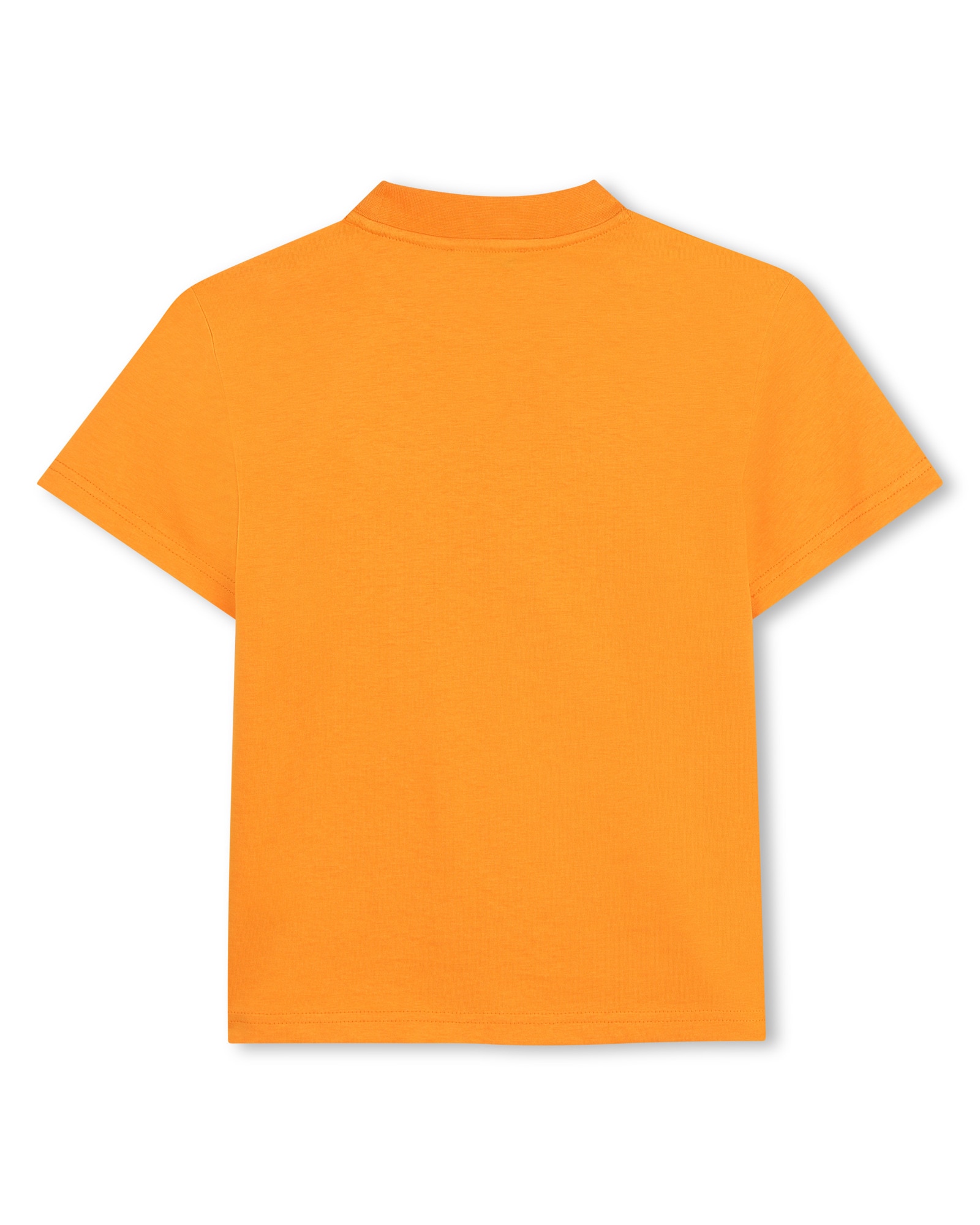Camiseta de niño de algodón con dibujo frontal Naranja · El Corte Inglés