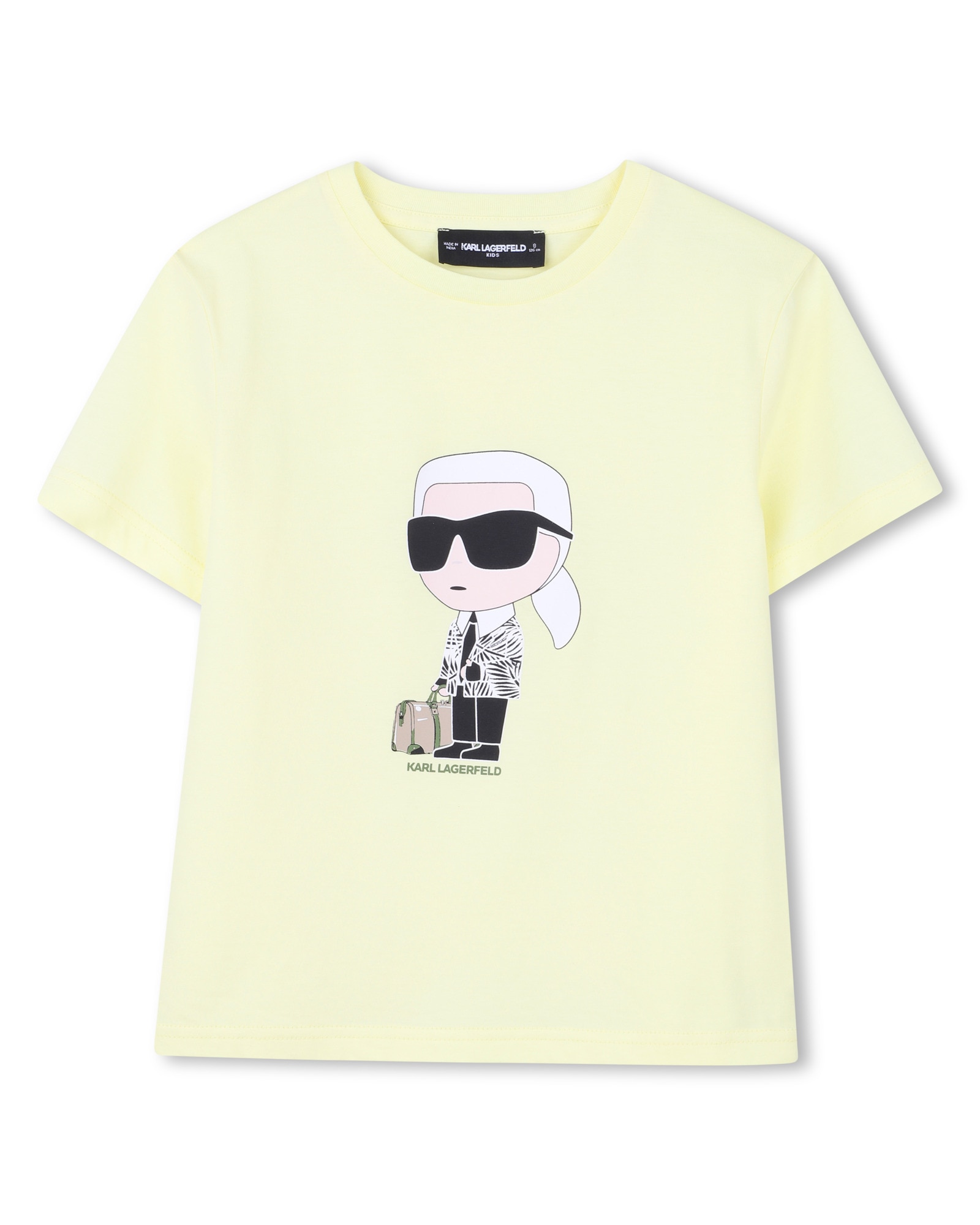 Camiseta de bebé niñode manga francesa con dibujo frontal en algodón ...