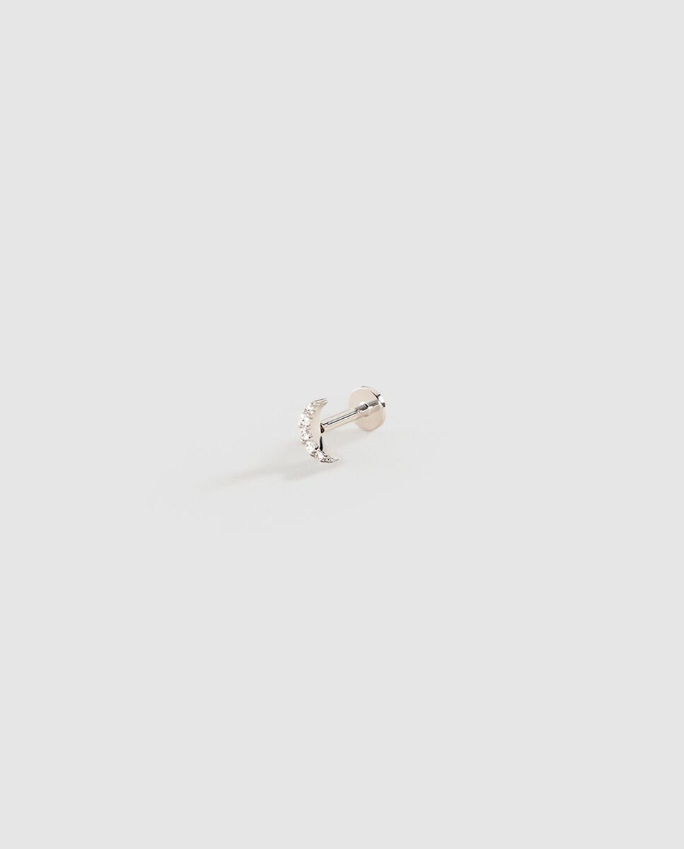 Piercing hélix & tragus mix& match - cristal / plateado Plateado · El ...