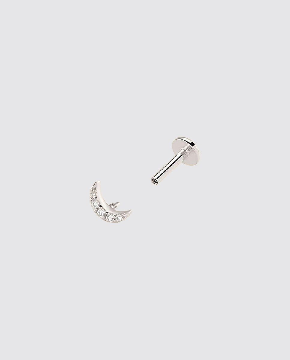Piercing hélix & tragus mix& match - cristal / plateado Plateado · El ...