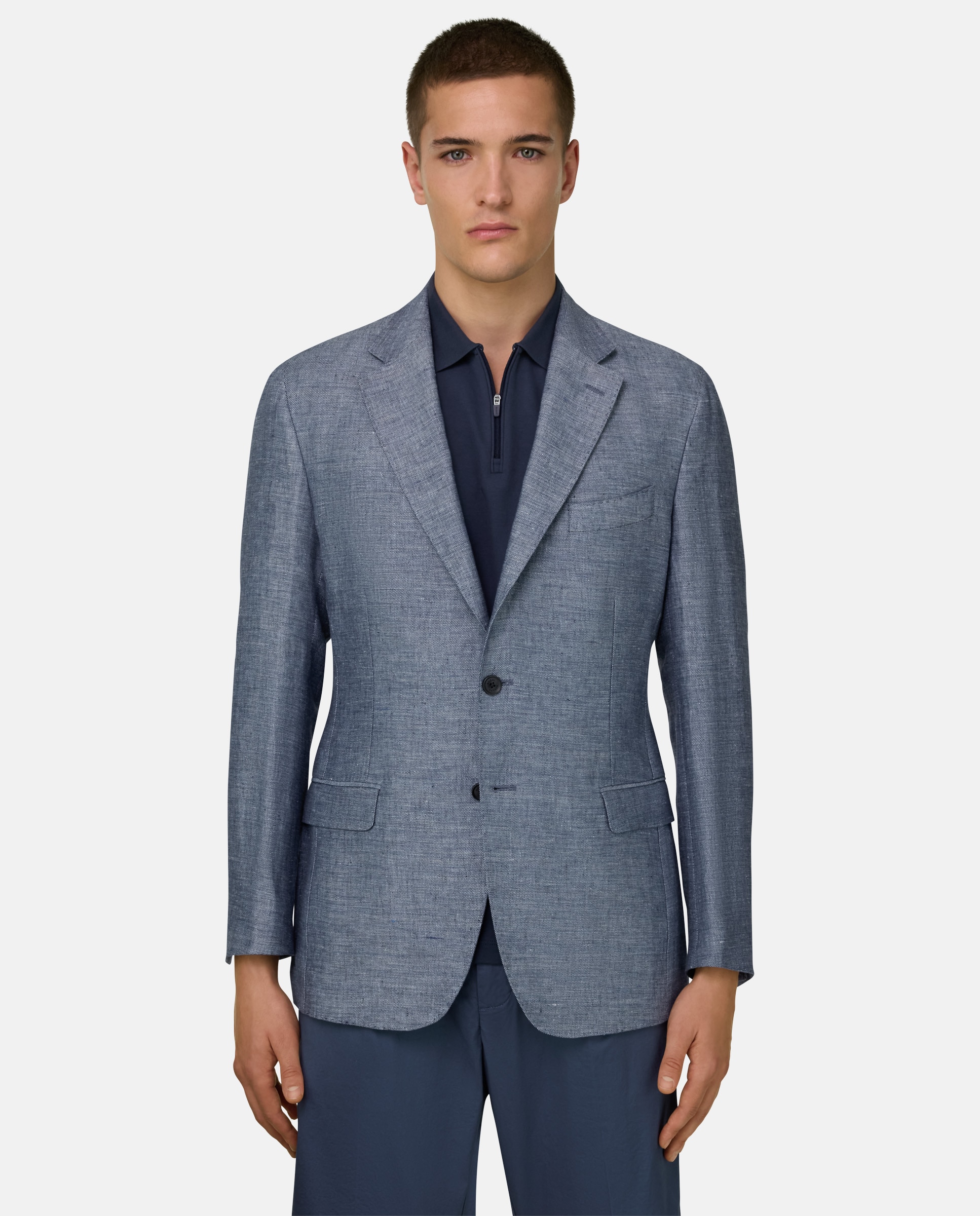 Americana de lino Azul claro · El Corte Inglés