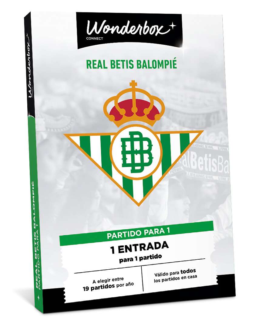 WONDERBOX Real Betis Balompié - 1 Entrada · Wonderbox · El Corte Inglés