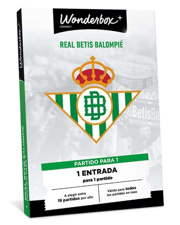 WONDERBOX Real Betis Balompié - 1 Entrada · Wonderbox · El Corte Inglés