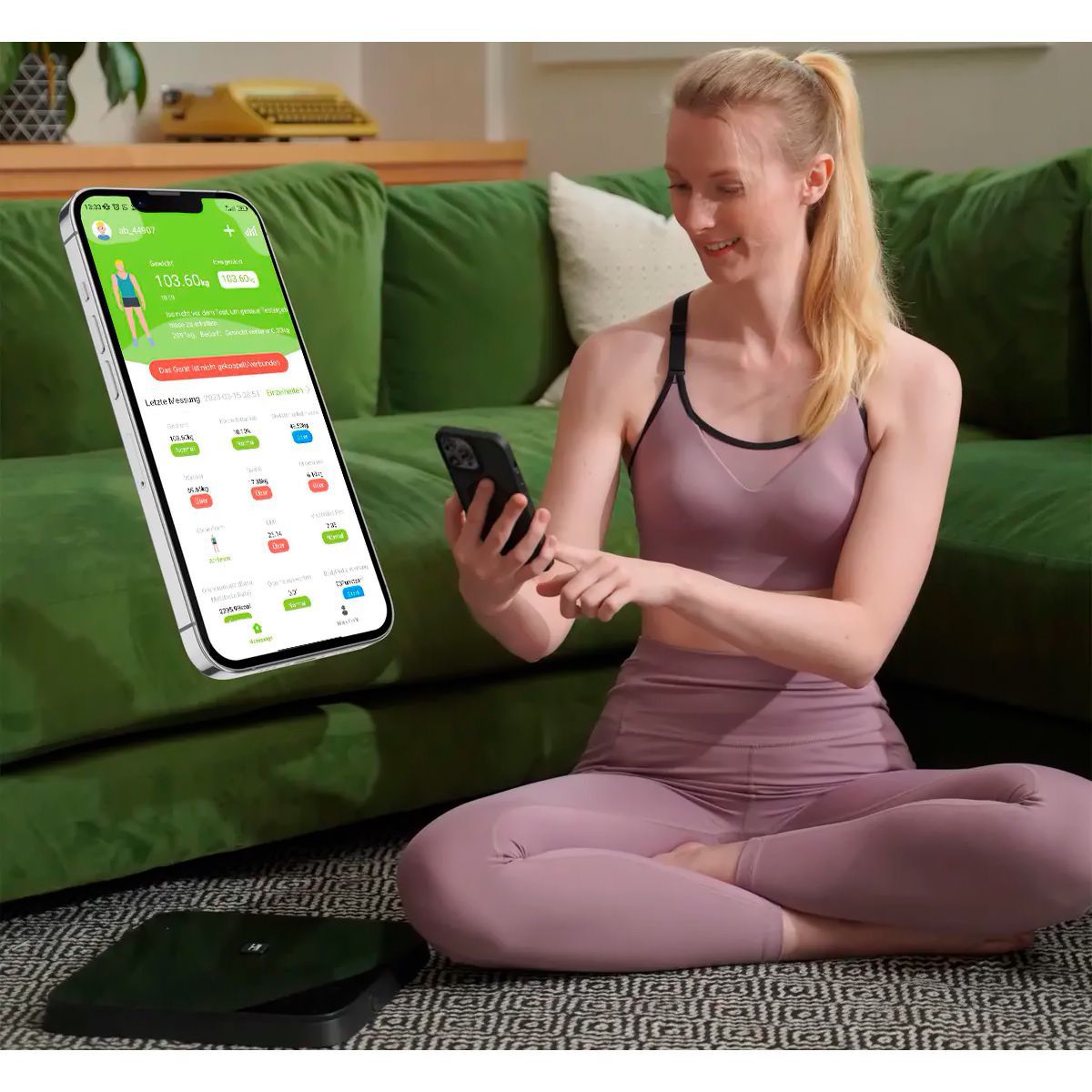 Báscula inteligente de análisis corporal Body Screen TX Hammer · Hammer ...
