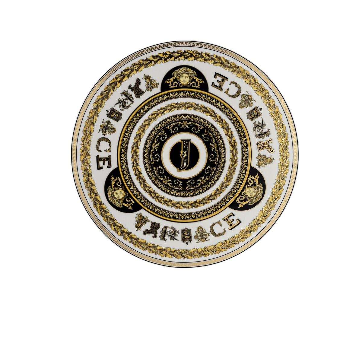 Plato de presentación Virtus Alphabet Versace · Versace · El Corte Inglés