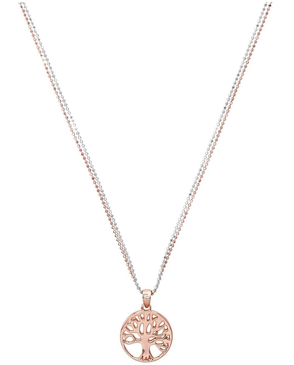 Collar Amor de plata 925 Árbol de la vida Rosa · El Corte Inglés