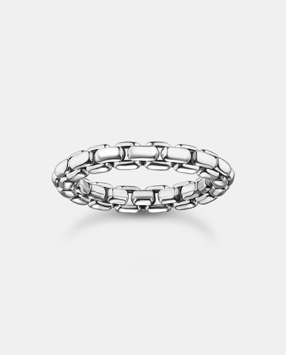 Anillo caja cadena plata Plata · El Corte Inglés
