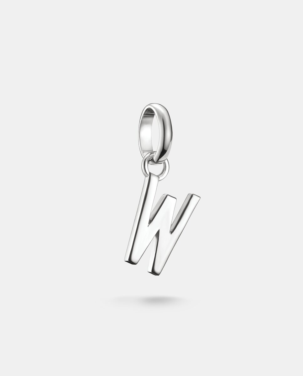 Colgante charm letra w connect plata Plata Thomas Sabo · El Corte Inglés