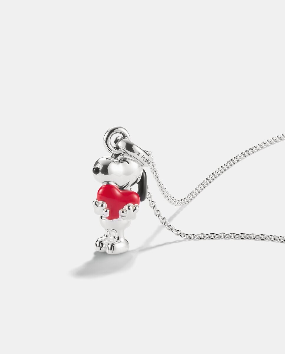 Collar snoopy con corazón PEANUTS plata · Thomas Sabo · El Corte Inglés