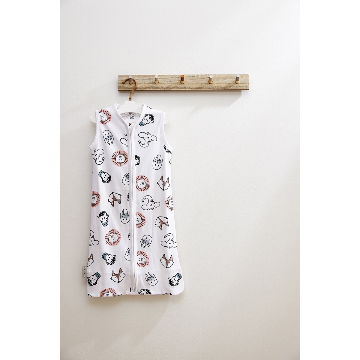 Saco de dormir punto sin mangas 110cm Meyco Multicolor · El Corte Inglés
