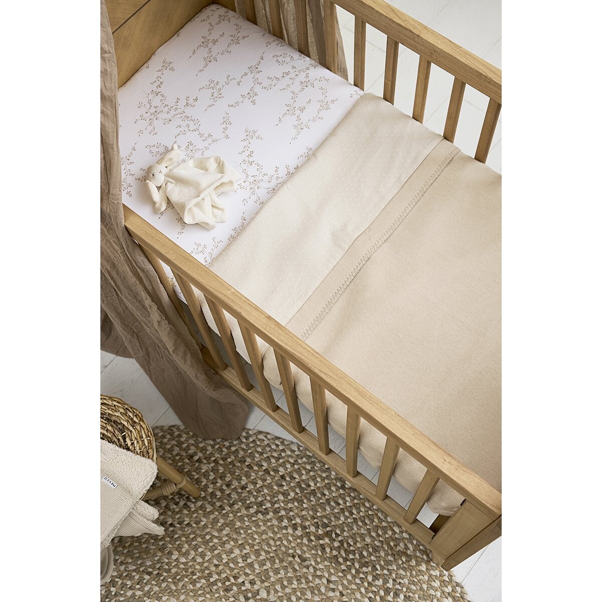 Sabana bajera ajustable cuna 60 meyco · Meyco · El Corte Inglés