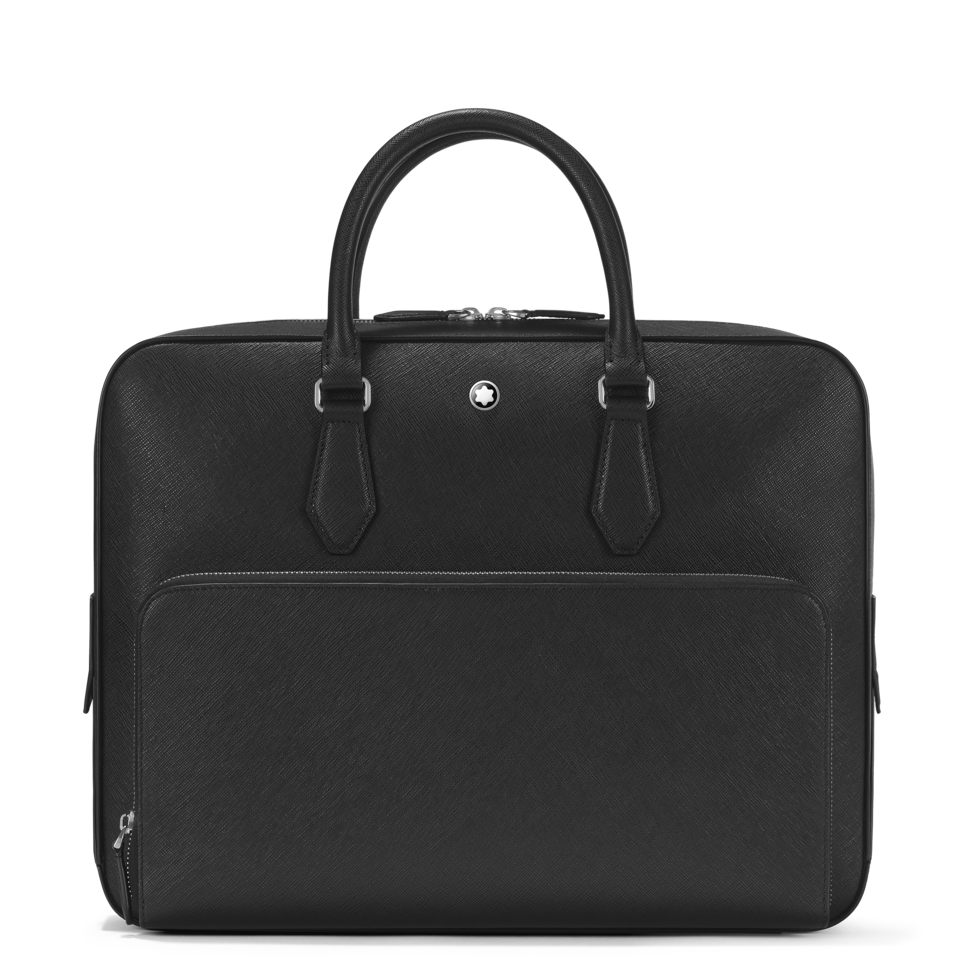 Portadocumentos unisex de piel color negro · Montblanc · El Corte Inglés