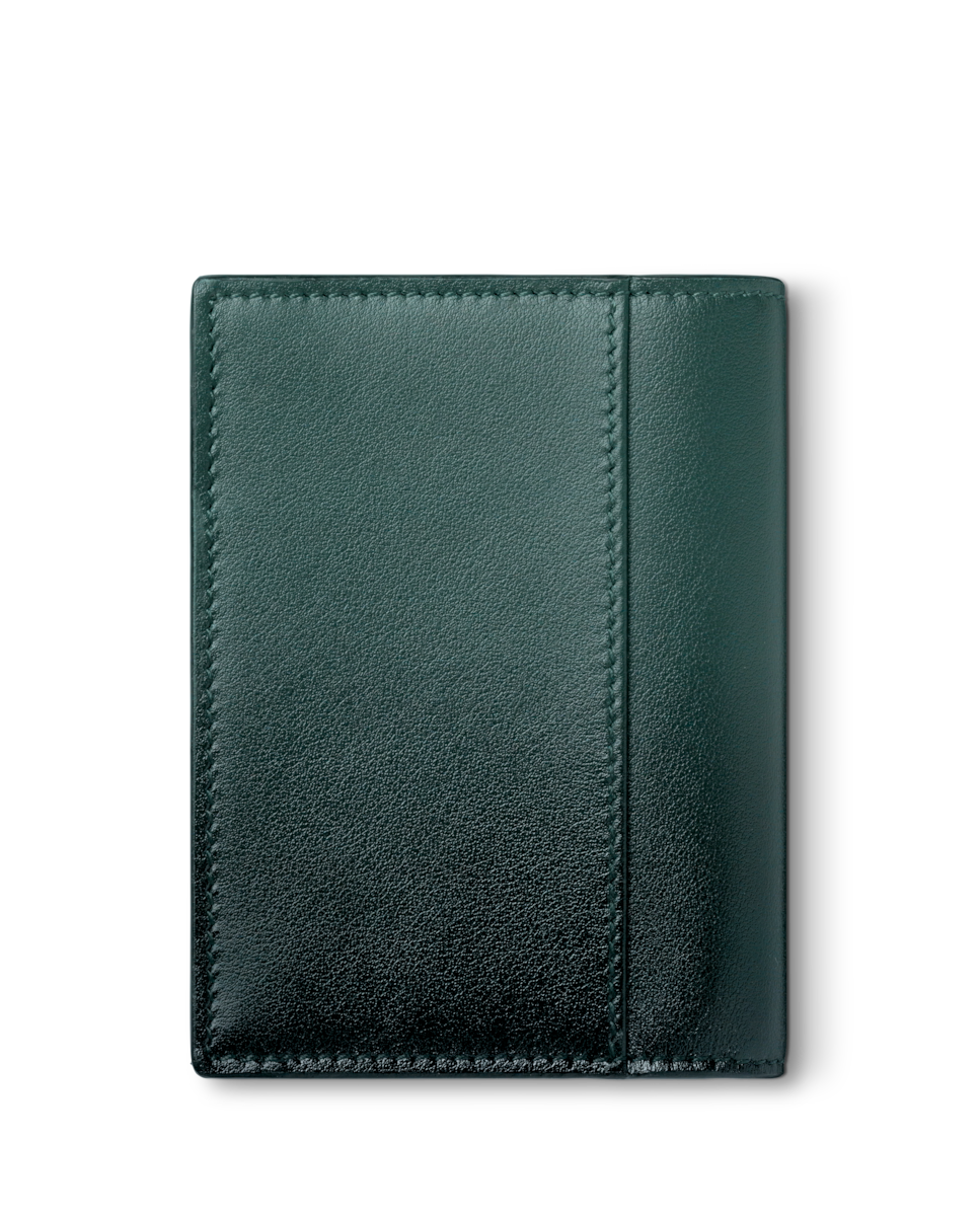 Tarjetero unisex de piel color verde · Montblanc · El Corte Inglés