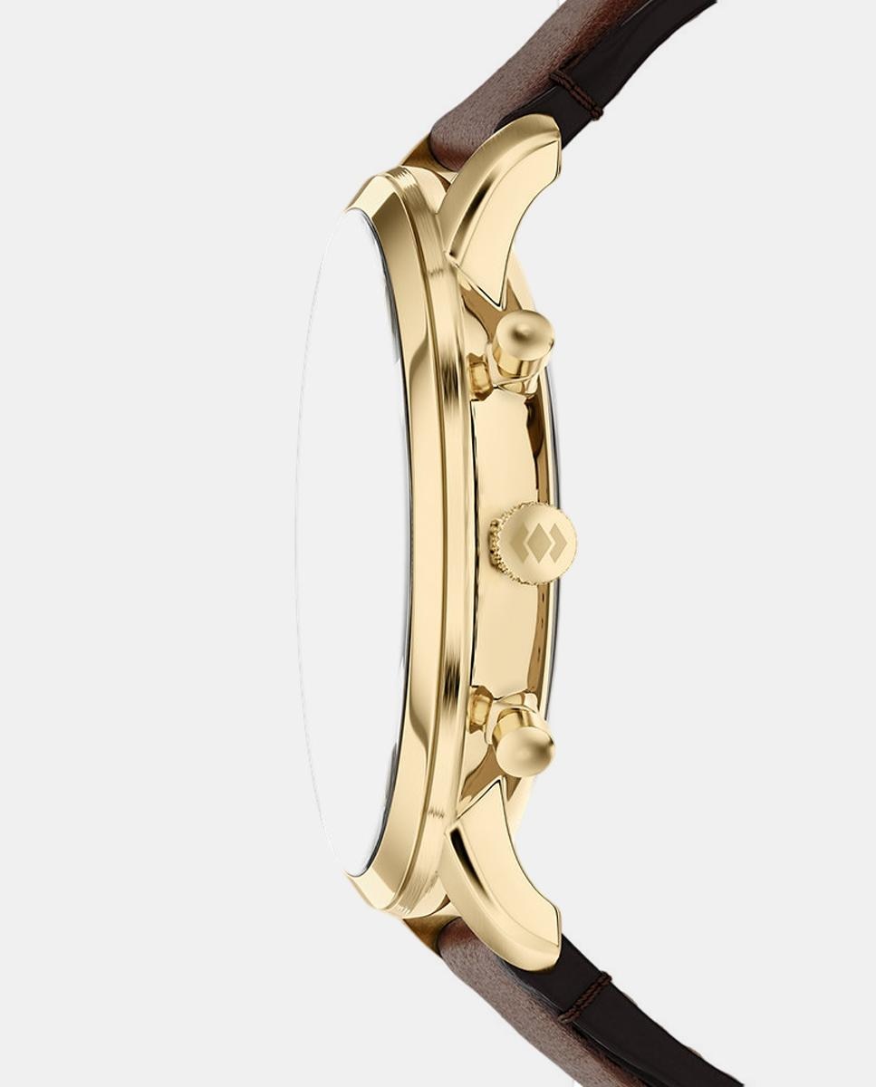 Reloj de hombre neutra de piel Marrón Fossil · El Corte Inglés