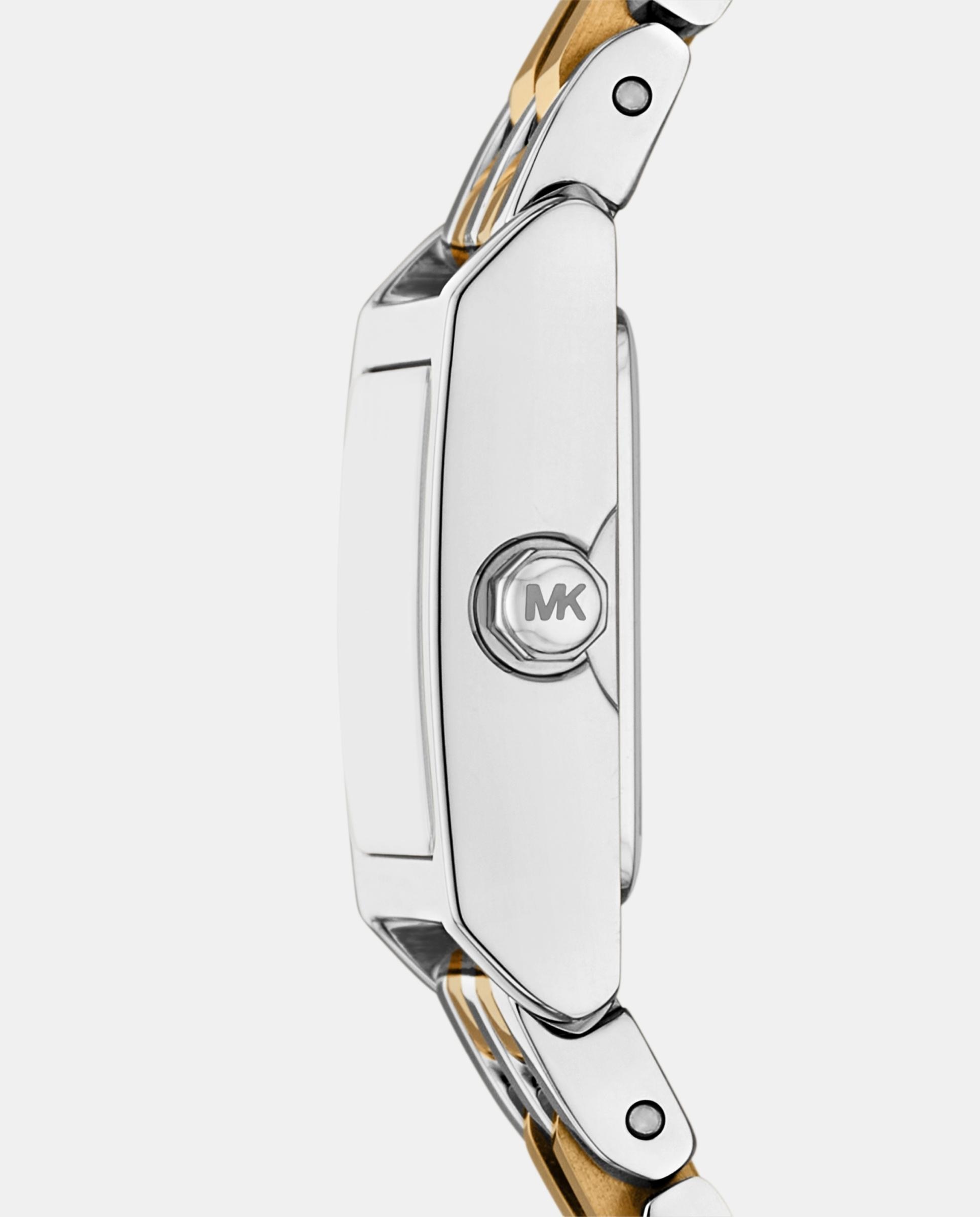 Reloj de mujer georgie de michael kors de acero inoxidable con dos ...