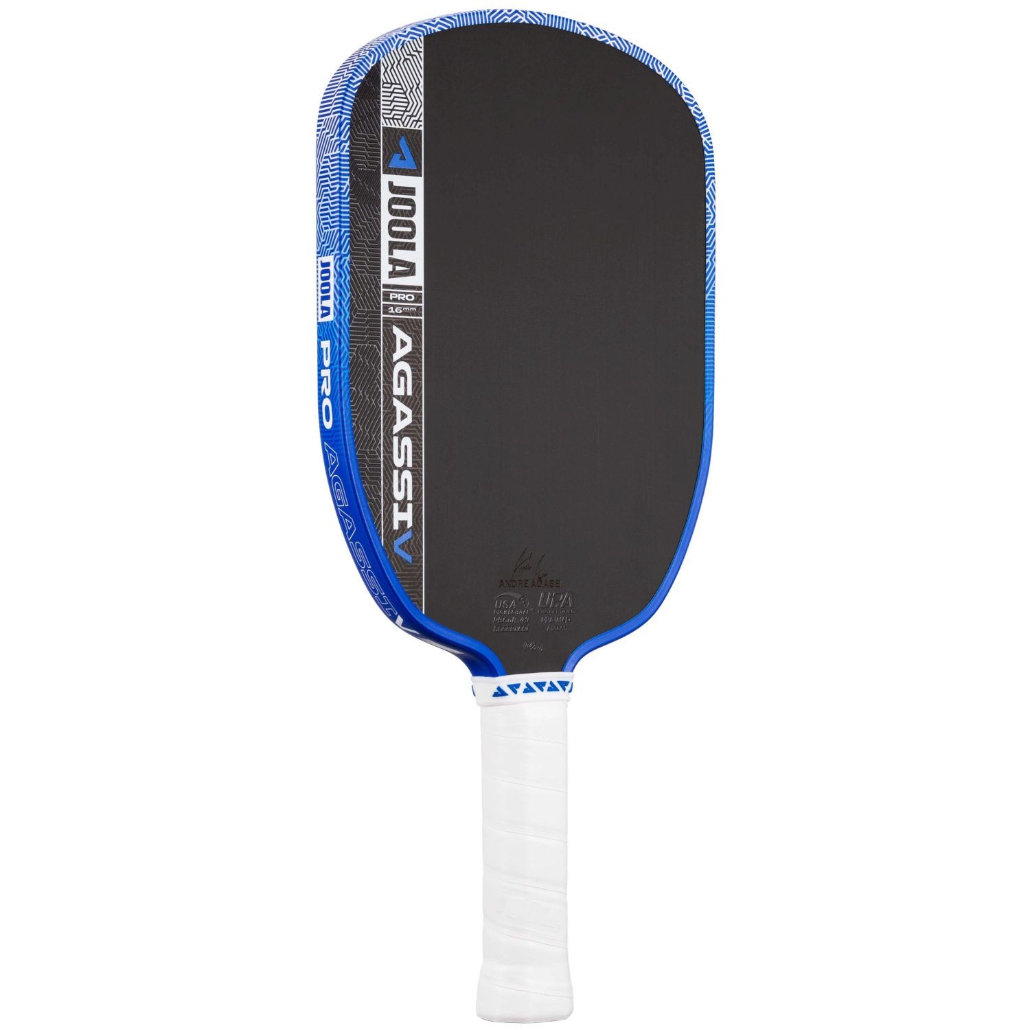 Pala de Pickleball ANDRE AGASSI PRO V 16 Joola Azul · El Corte Inglés