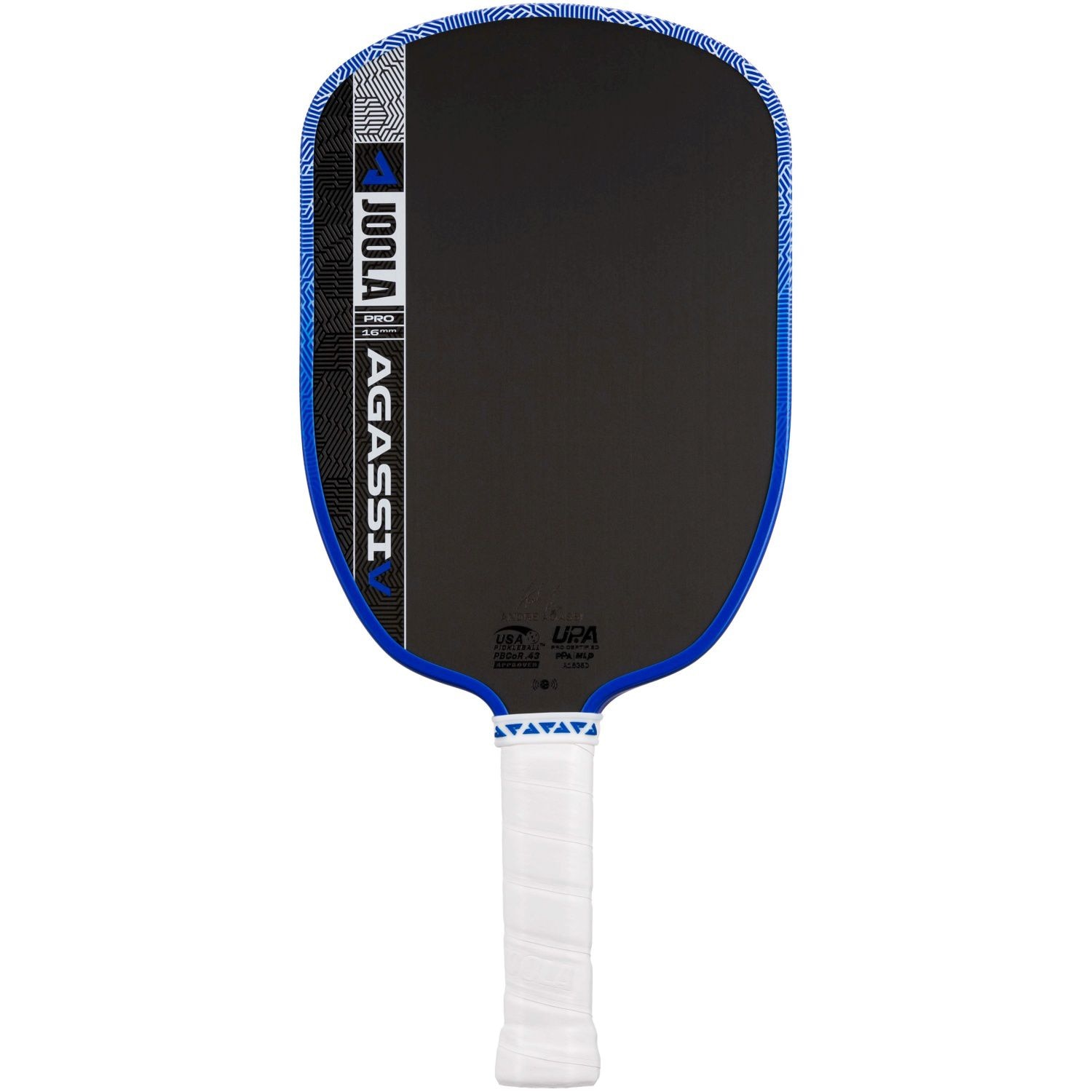 Pala de Pickleball ANDRE AGASSI PRO V 16 Joola Azul · El Corte Inglés