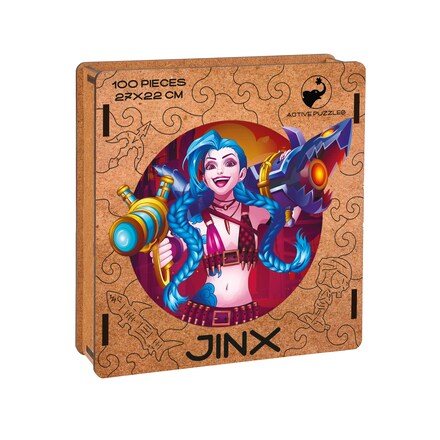 Puzzle de madera de Jinx 27 x 22 cm 100 piezas Active Puzzles · Active ...