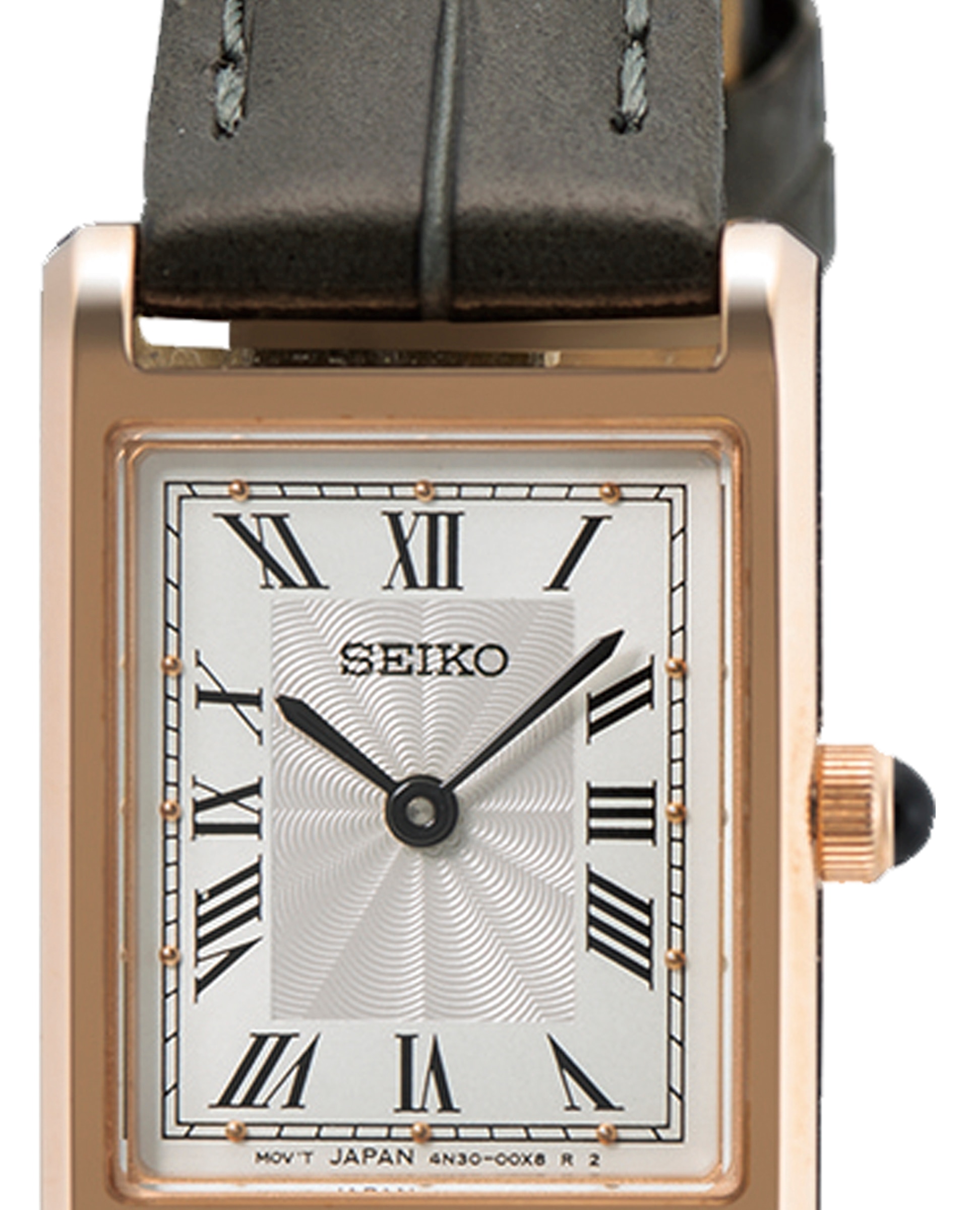 Reloj de mujer Ladies SWR096P1 de piel y correa gris Gris Seiko · El ...