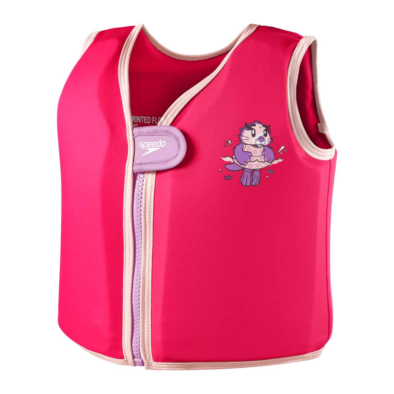 Chaleco flotador de bebés Character Printed Float Vest Speedo Rosa · El ...