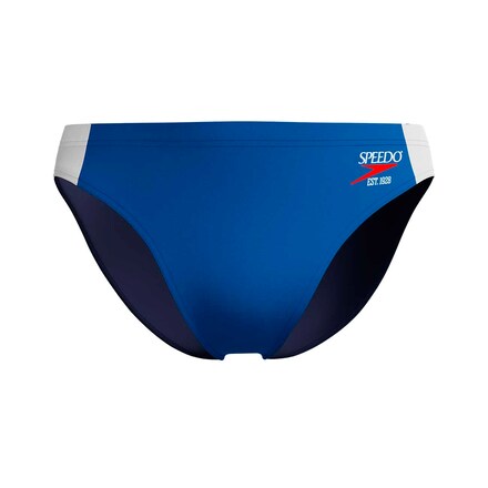 Bañador de natación de hombre Jetstream Retro Colorblock Brief Speedo ...