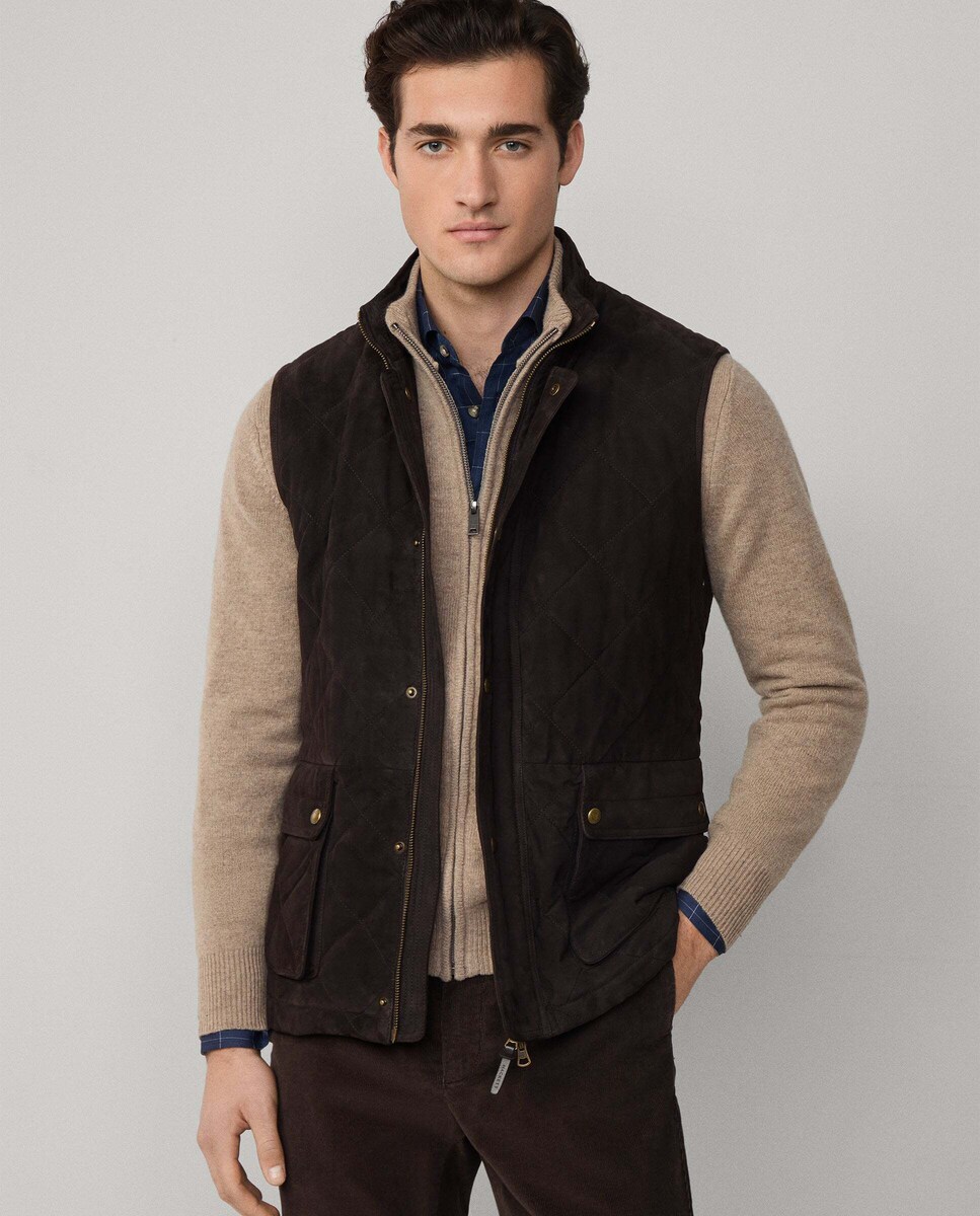 Chaleco de hombre liso · Hackett · El Corte Inglés