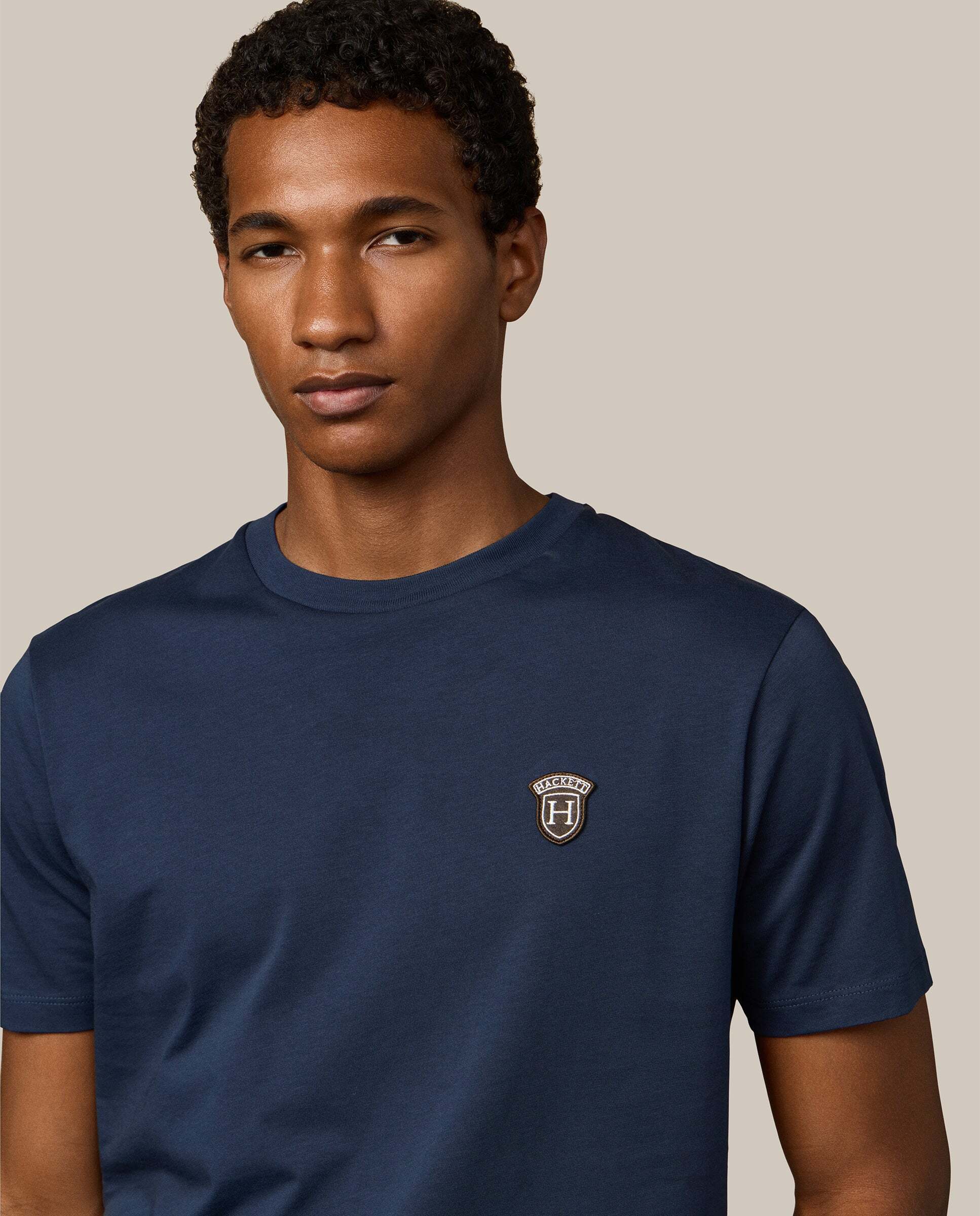 Camiseta de hombre con logo fit clásico Azul marino · El Corte Inglés