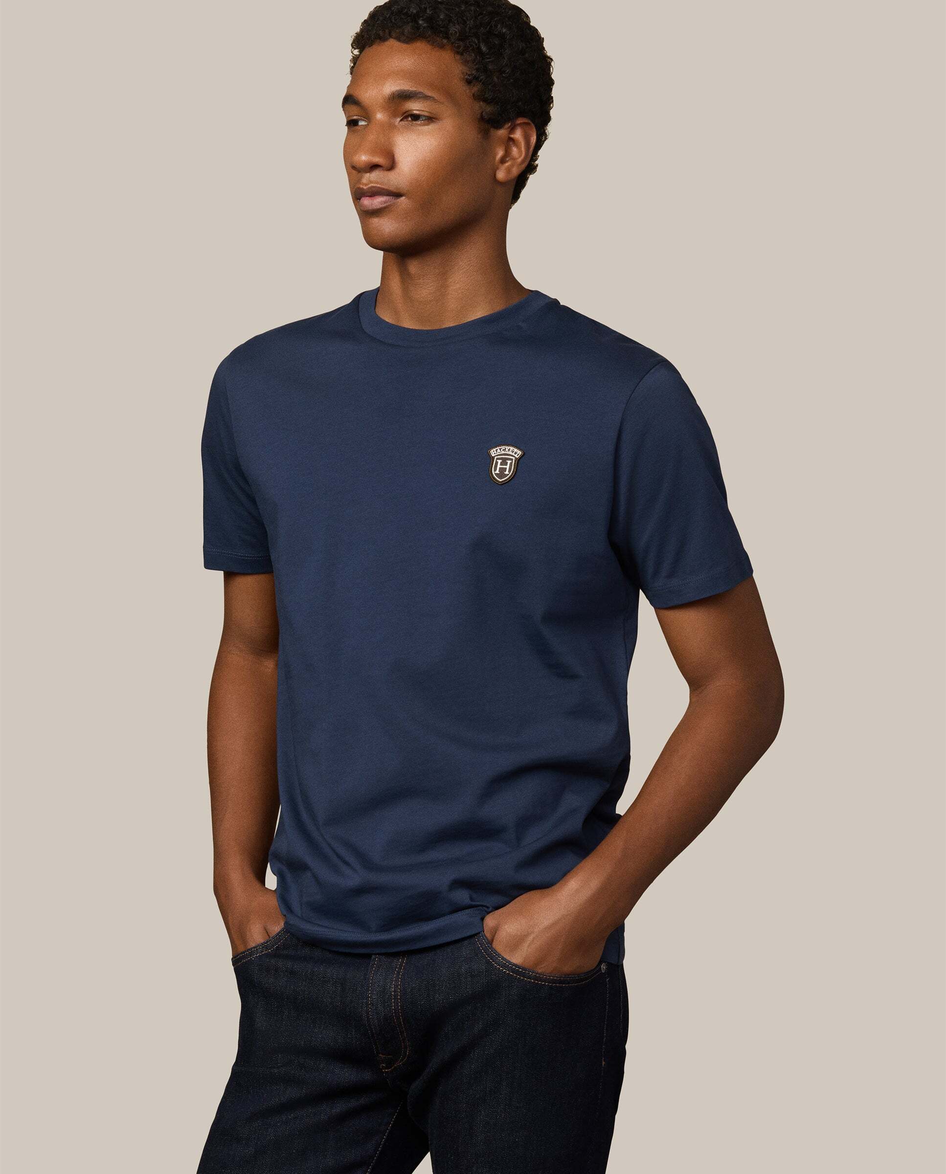 Camiseta de hombre con logo fit clásico Azul marino · El Corte Inglés