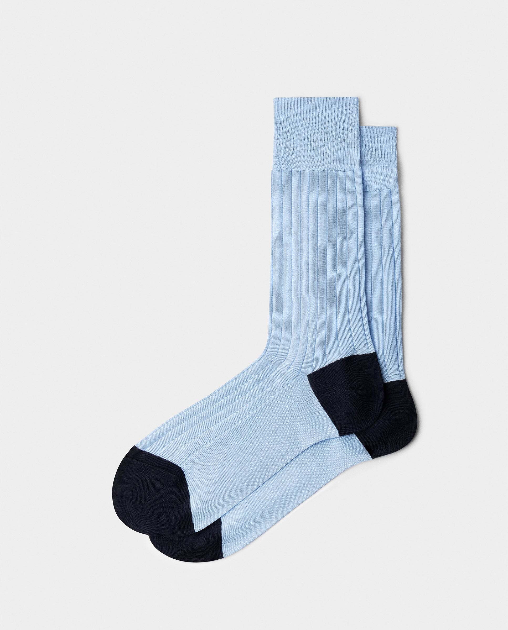 Calcetines de hombre cortos algodón mercerizado Azul royal Hackett · El ...