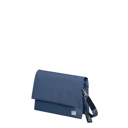 Bolso Samsonite Workationist de material reciclado en color azul ...