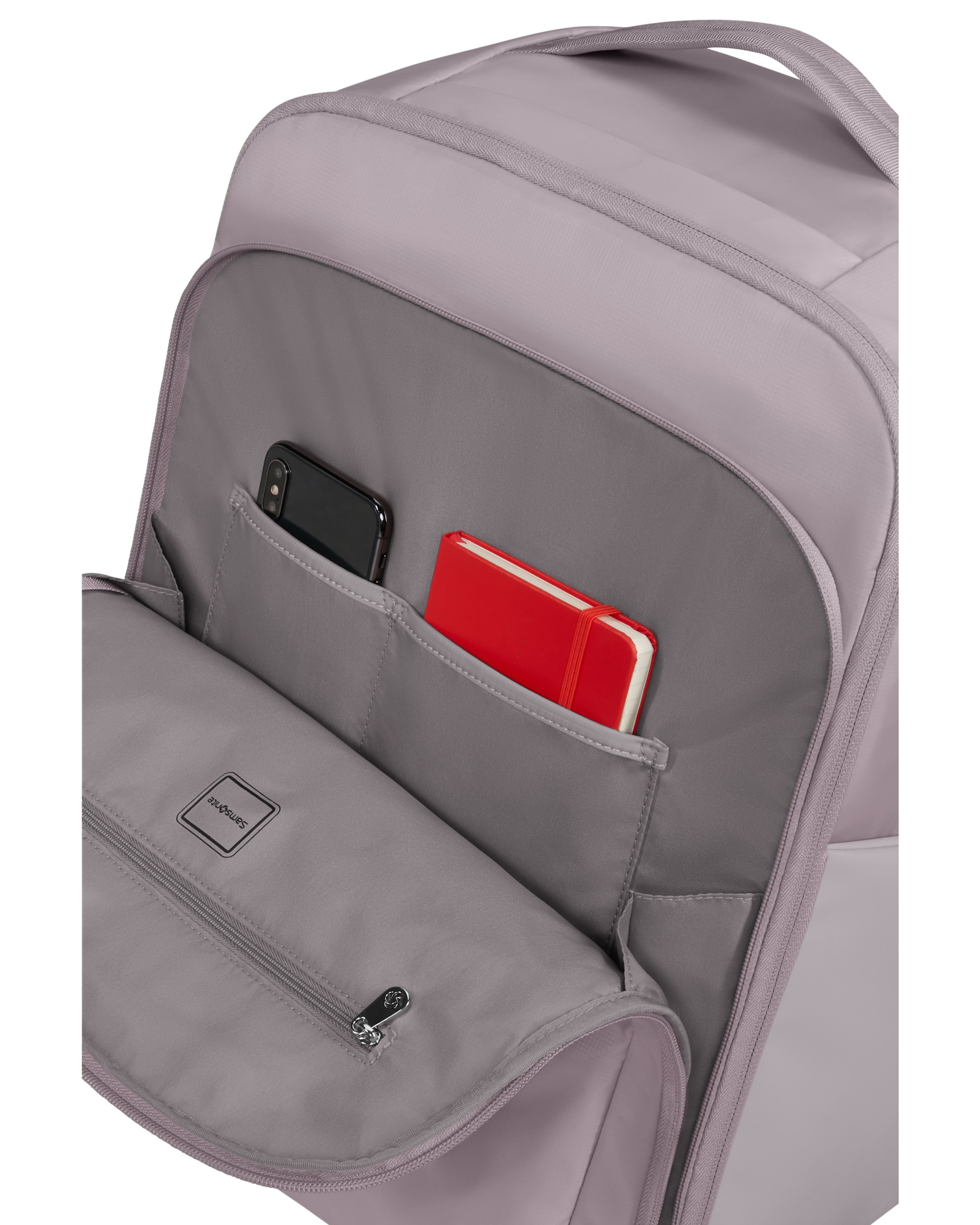 Mochila move journey de nylon y poliéster Malva Samsonite · El Corte Inglés