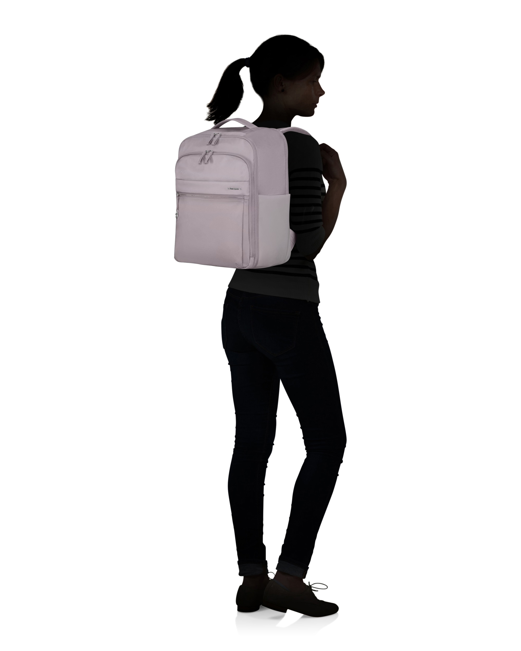 Mochila move journey de nylon y poliéster Malva Samsonite · El Corte Inglés