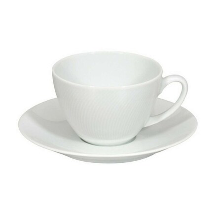 Taza de desayuno con plato Spirit White Vista Alegre · Vista Alegre ...