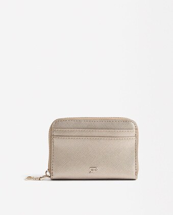 Cartera de mujer pequeña con cierre de cremallera en liso · Parfois ...