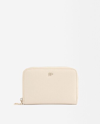 Cartera de mujer mediana con cierre de cremallera en liso · Parfois ...