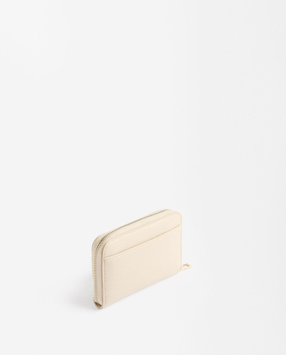 Cartera de mujer mediana con cierre de cremallera en liso · Parfois ...