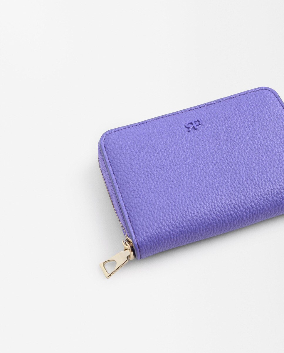 Cartera de mujer mediana con cierre de cremallera en liso · Parfois ...