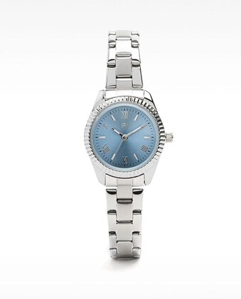 Reloj de mujer Parfois de acero inoxidable en plateado · Parfois · El ...