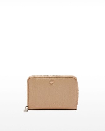 Cartera de mujer mediana con cierre de cremallera en liso · Parfois ...