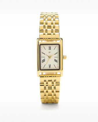 Reloj de mujer Parfois de acero inoxidable cuadrado en liso · Parfois ...