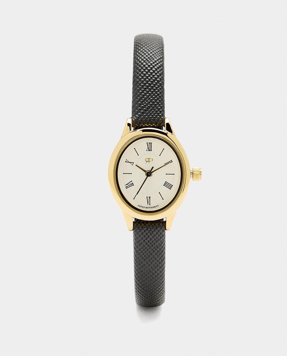 Reloj de mujer Parfois ovalado con cierre de hebilla en liso · Parfois ...